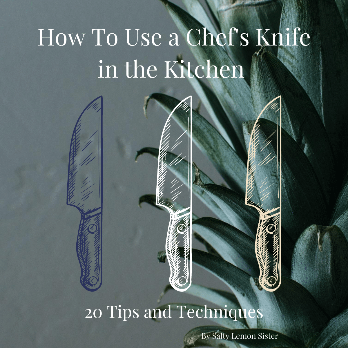 How To Use a Chef's Knife in the Kitchen - Salty Lemon Sister